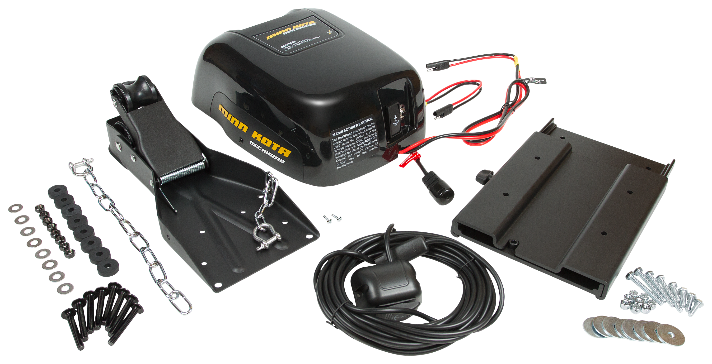 Minn Kota DH 40 DeckHand Pontoon Electric Anchor Winch | Bass Pro Shops